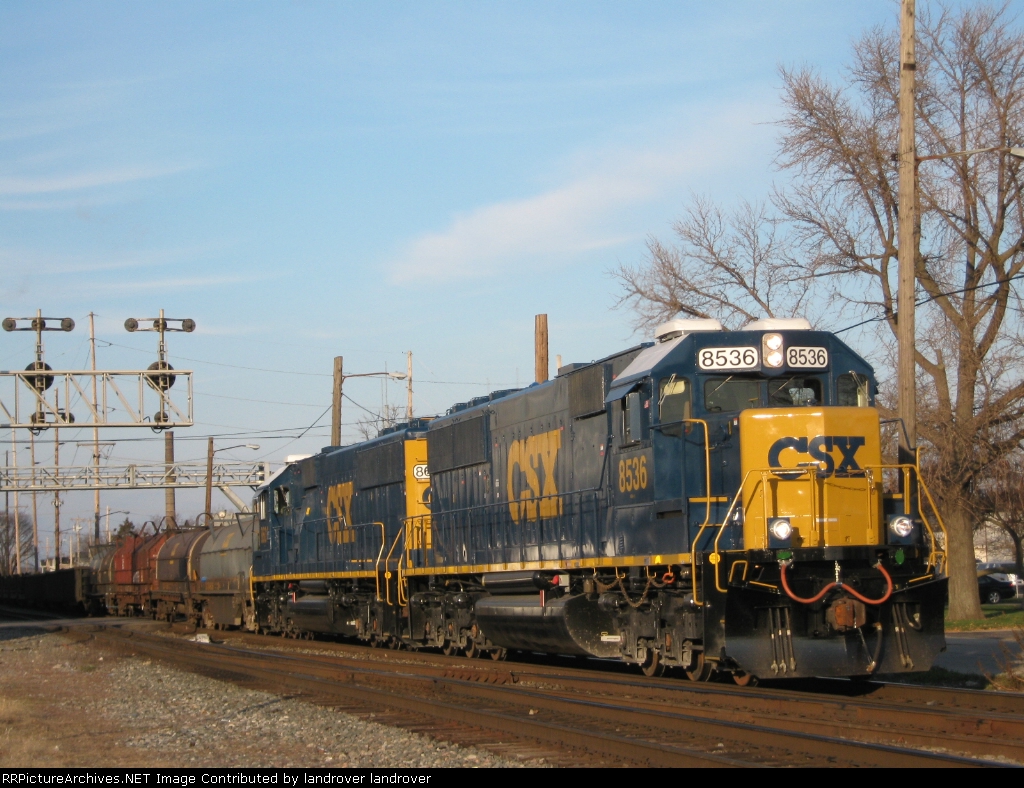 CSXT 8536 New Rebuild SD 50-3